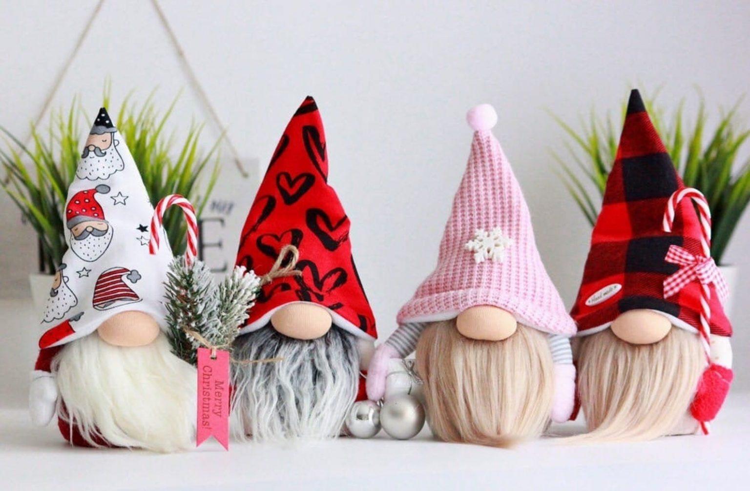 Новогодний гномик выкройка и мастер класс: инструкция по созданию